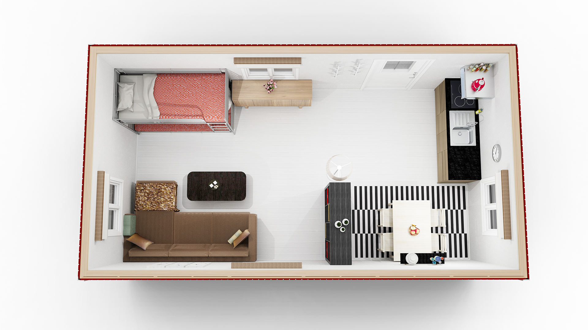 Hytte Gubben Modulhus M2 29 kvm